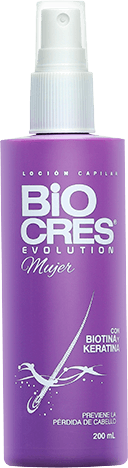 Biocres Mujer - Biocres Tratamiento en la pérdida del cabello