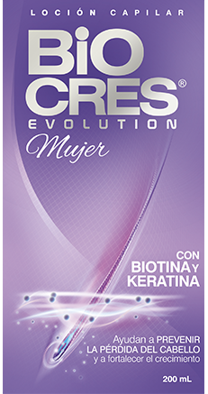 Biocres Mujer - Biocres Tratamiento en la pérdida del cabello